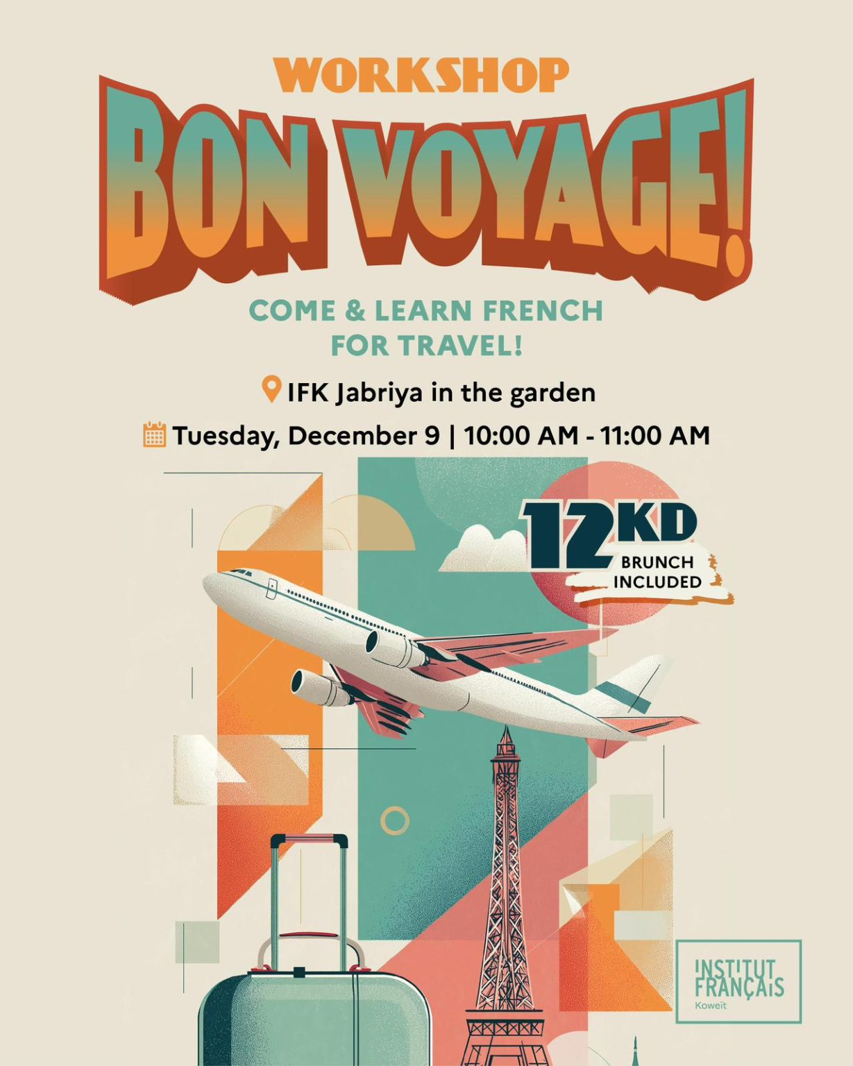 Bon Voyage – Atelier en français spécial “Voyage” ! – Institut français ...